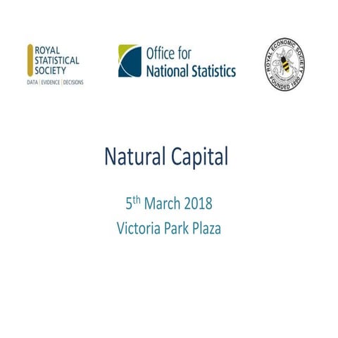 ESWG Natural Capital Seminar | PPTX