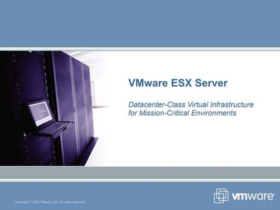 Presentation1VMware EsxI Short Presentation | PPT