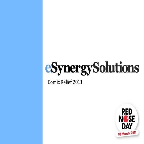 eSynergy - Comic Relief 2011 - Michael McIntyre | PPT