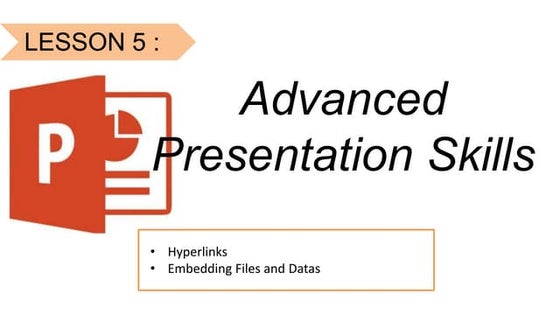 Advanced presentation skills | PPTX