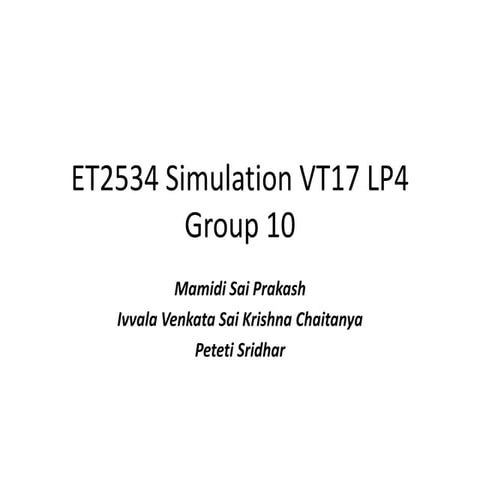 estimation of load loss and queuing of mm1 system | PPTX | Computing ...
