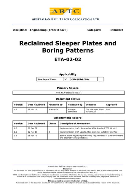 Etd 02-05 - concrete sleepers - design | PDF