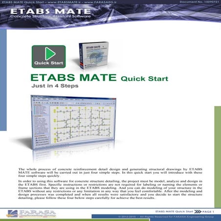 Etabs mate quick start en | PDF