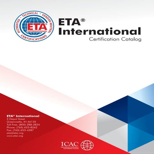 ETA_Certification_Booklet Certified Fibre Optics SpecialistCertified ...