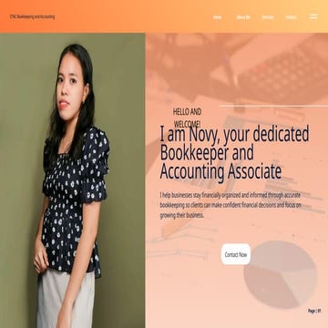 Novy Ann Etac Bookkeeping and Accounting Portfolio | PPTX