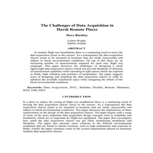 Etc2016 curtiss wright-the-challenges-of-data-acquisition-in-harsh-remote-places | PDF