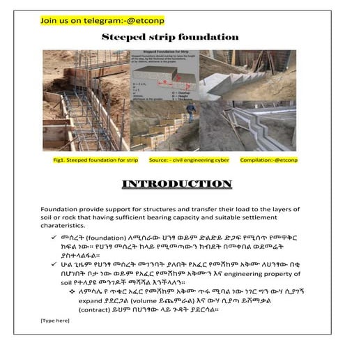 steeped strip foundation | PDF