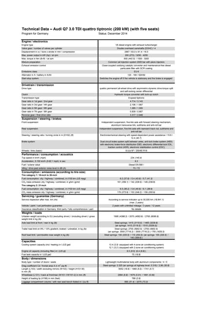 Croner lke210-h25-spec-sheet | PDF | Commercial Trucks | Auto Body Styles