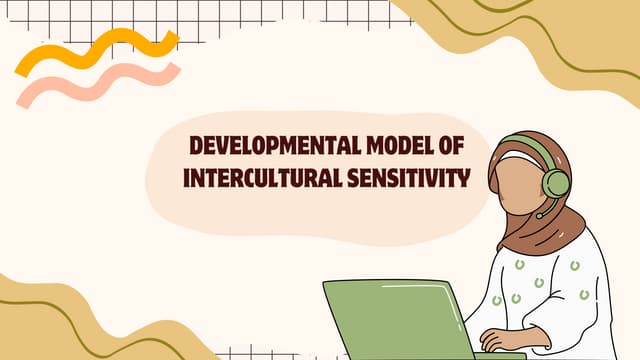 Exploring Milton Bennett's Developmental Model of Intercultural ...