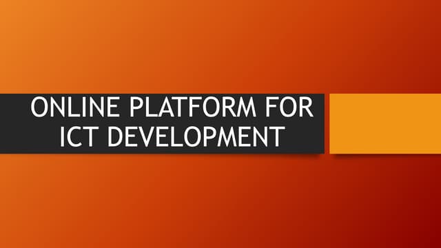 Publishing an ICT Project.pptx