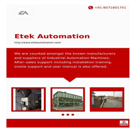 Etek Automation | PDF