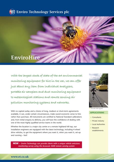Envirotech live Brochure | PDF