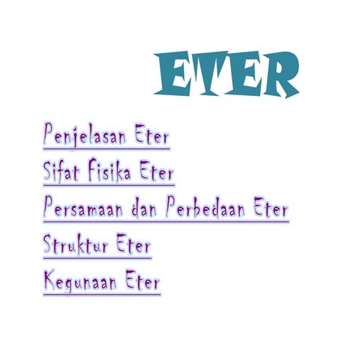 Eter | PPTX