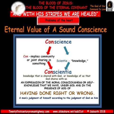 Eternal value of a sound conscience | PPT