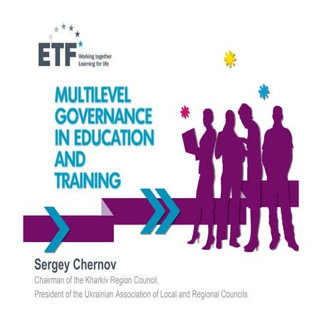 Presentation of Sergey Chernov, Chairman of the Kharkiv Region Council ...