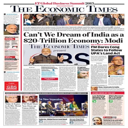 Economic Times Global Business Summit: Sights and Substance | PDF