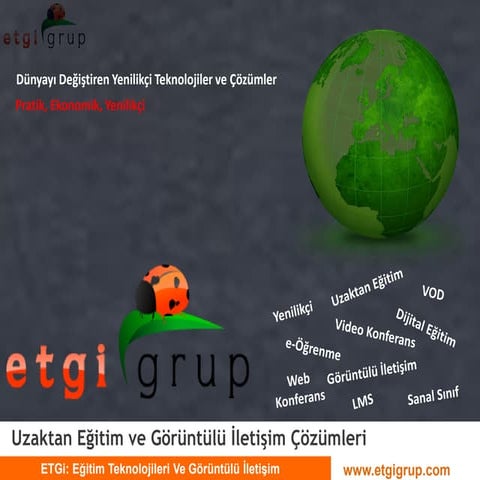 Etgi Grup Şirket Sunumu | PPT
