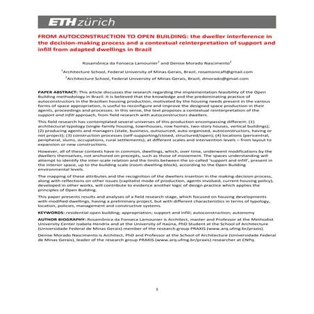 From autoconstruction to Open Building | PDF