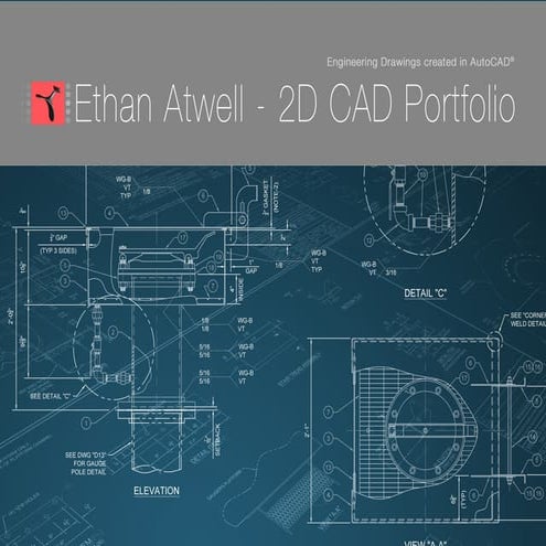 Ethan Atwell - 2D CAD Portfolio | PDF