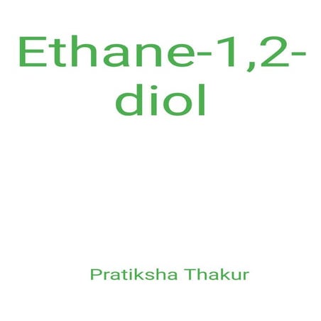 Ethane-1,2-diol | PDF