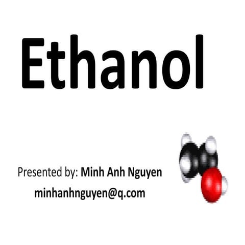 Ethanol | PPTX