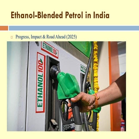 Ethanol_Blended_Petrol_India advantages and dissadvantages | PDF