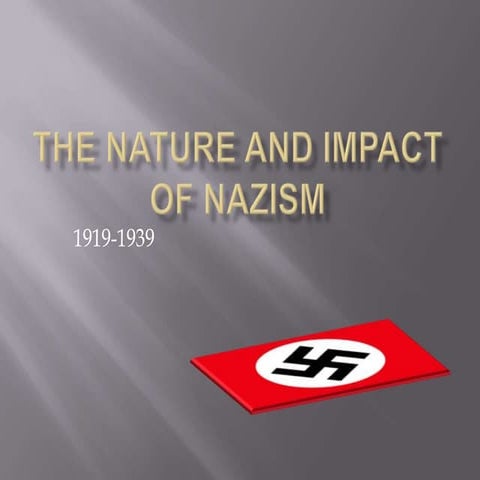 nazism | PPT