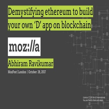 Ethereum and blockchain | PPT