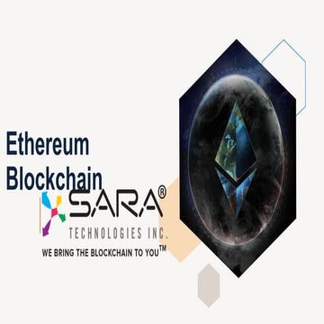 Ethereum Blockchain | PPT