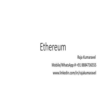 Ethereum | PPTX