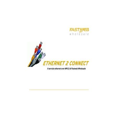 Ethernet2 connect presentazione_2016 | PPT