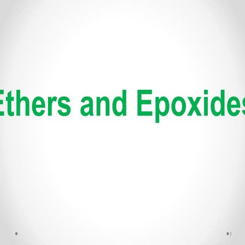 Ethers - INTRODUCTION, NOMENCLATURE, PREPARATION.PROPERTIES AND ...