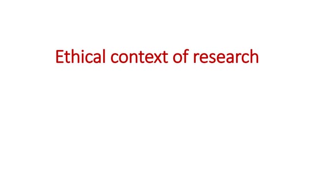 Research methodology ethical issues in research an assignment | PDF