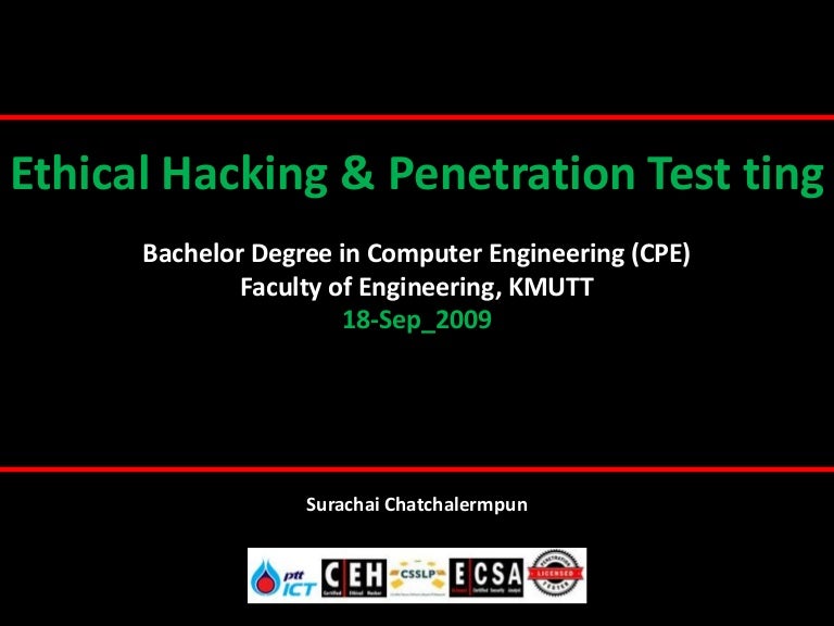 Ethical Hacking And Penetration Testing