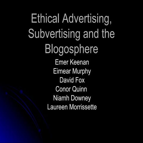 Subvertising | PPT