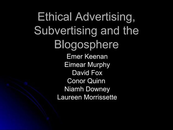 Subvertising 3rd | PPT