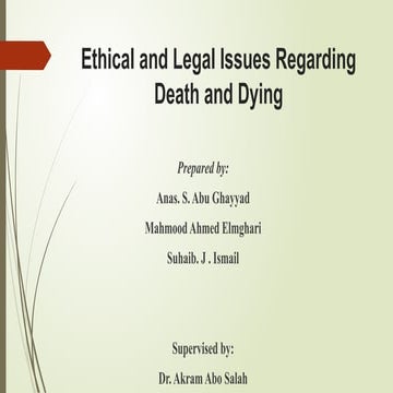 Ethical and Legal Issues Regarding Death and Dying.pptx