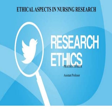 ETHICAL ASPECTS IN NURSING RESEARCH.pptx