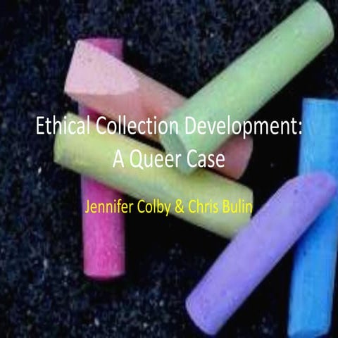 Ethical Collection Development | PPTX