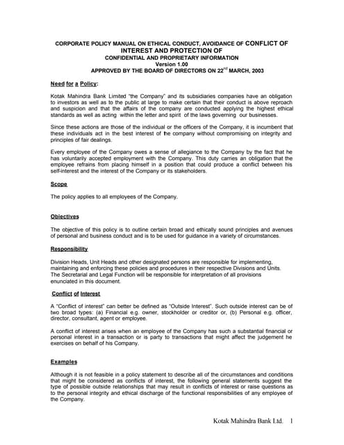 Anti-bribery Policy | PDF