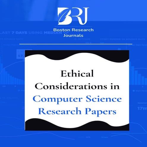 Ethical Considerations in Computer Science Research Papers | PDF