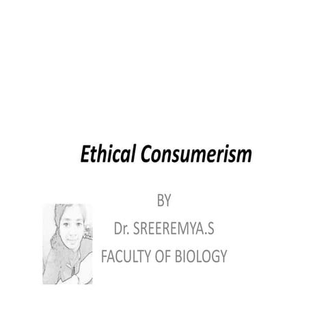 Ethical consumerisim | PPTX