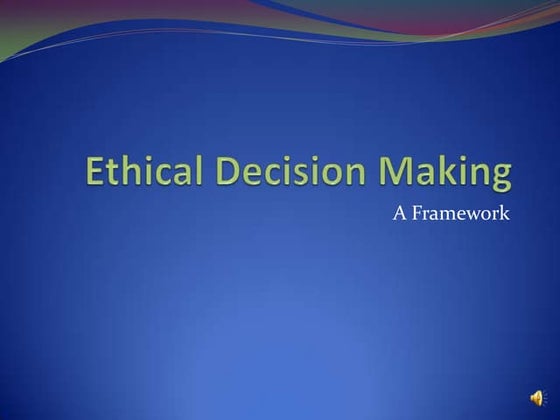 Decision making ppt | PPT