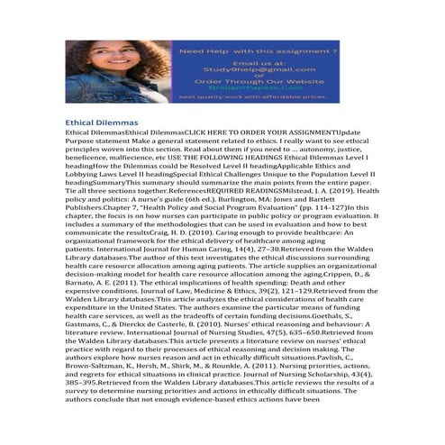 Ethical Dilemmas.docx
