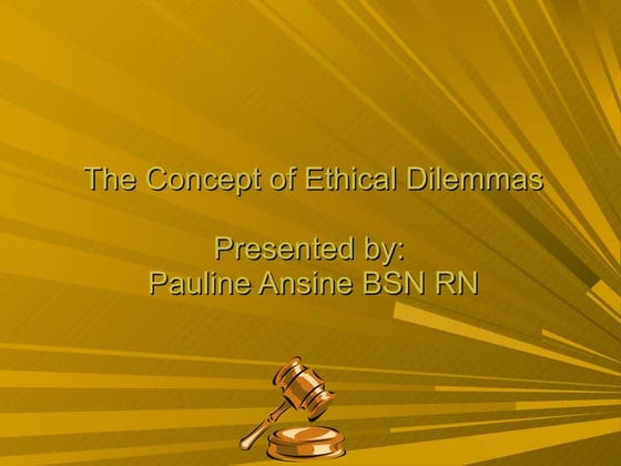 Introduction To Ethics & Ethical Principles | PPT