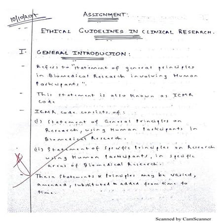 Ethical guidelines in clinical research @ RxVichuZ!!! ;) | PDF