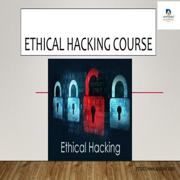 Ethical hacking course ppt | PPT