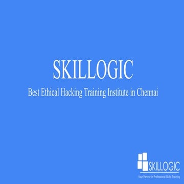 Best Ethical Hacking Training Institute in Chennai | PPT