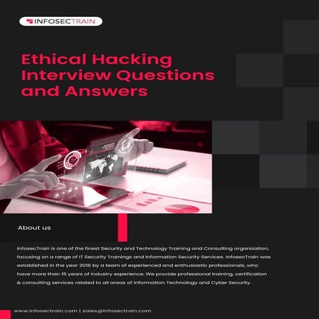 Ethical hacking interview questions and answers | PDF