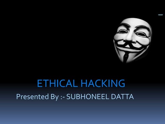 Hacking 1 Ppt